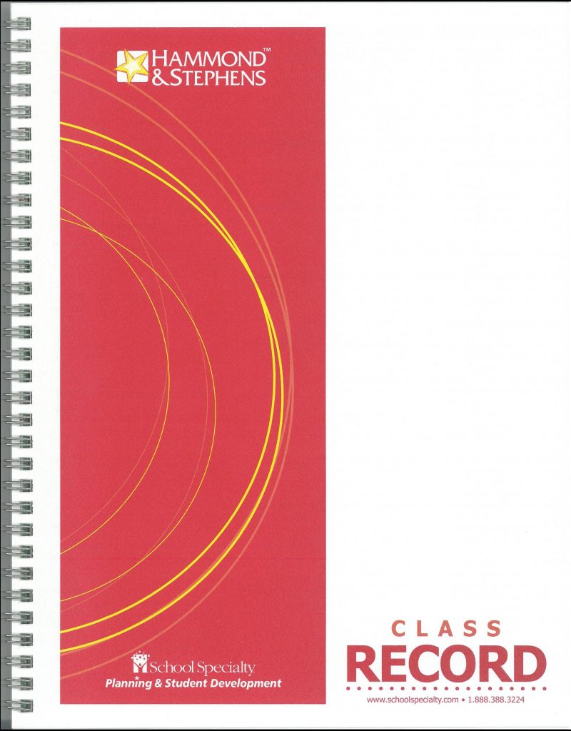 Class Record Book, 9 week | Gospel Publishers Canada