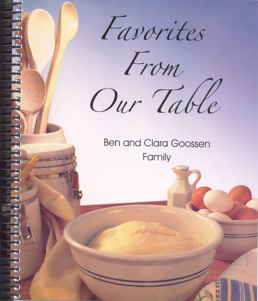 Mennonite Community Cookbook | Gospel Publishers Canada